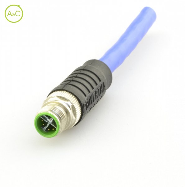 Ultra high speed M12 X-code connector van Provertha - A&C...